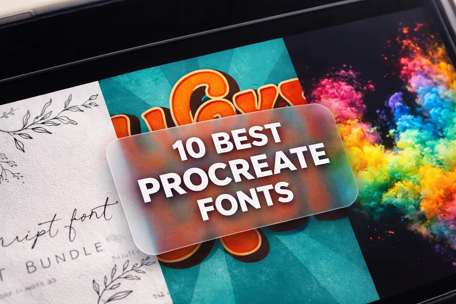 10 Best Procreate Font Packs & How to Add Them to iPad
