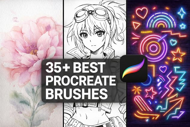 35+ Best Procreate Brushes in 2026 (Free & Paid)